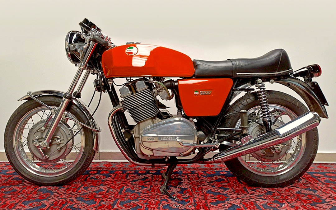 Laverda 1000, the moving icon - Inazuma café racer