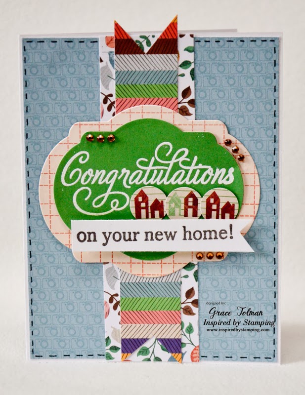 In my shoes: Congratulations on your new home card *Inspired By Stamping*