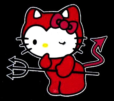 El Lavadero de las Muñecas: HELLO KITTY ¿HIJA DEL DIABLO?