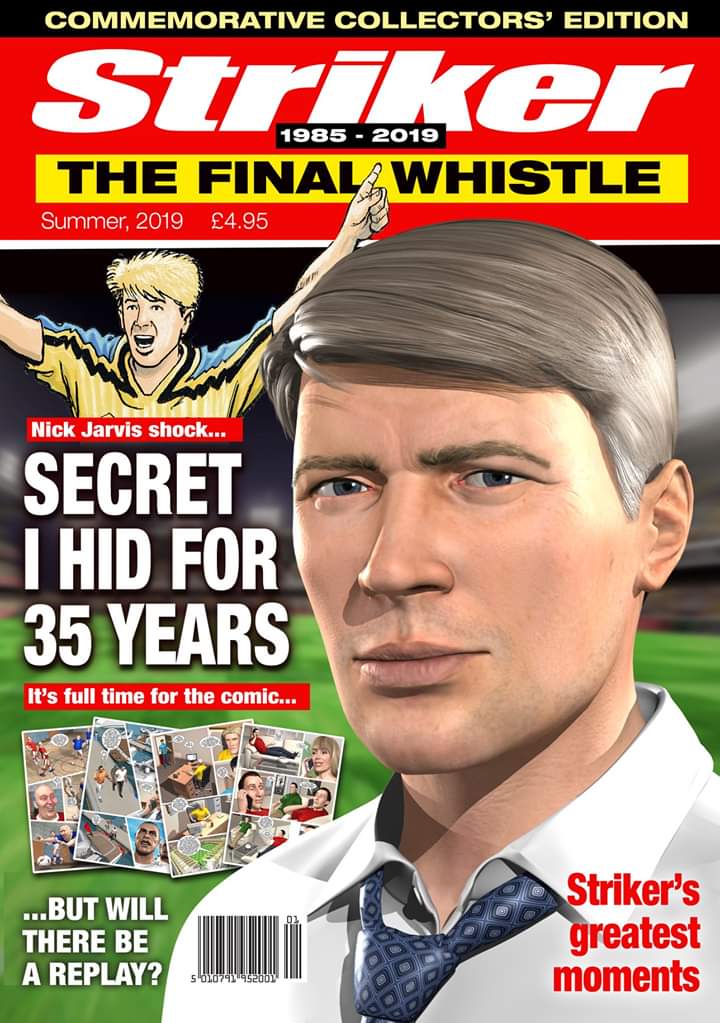 Boys Adventure Comics: Striker - the final whistle now available