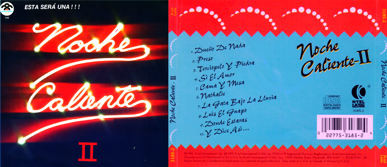 Area51 En Salsa: NOCHE CALIENTE - NOCHE CALIENTE II (1983)