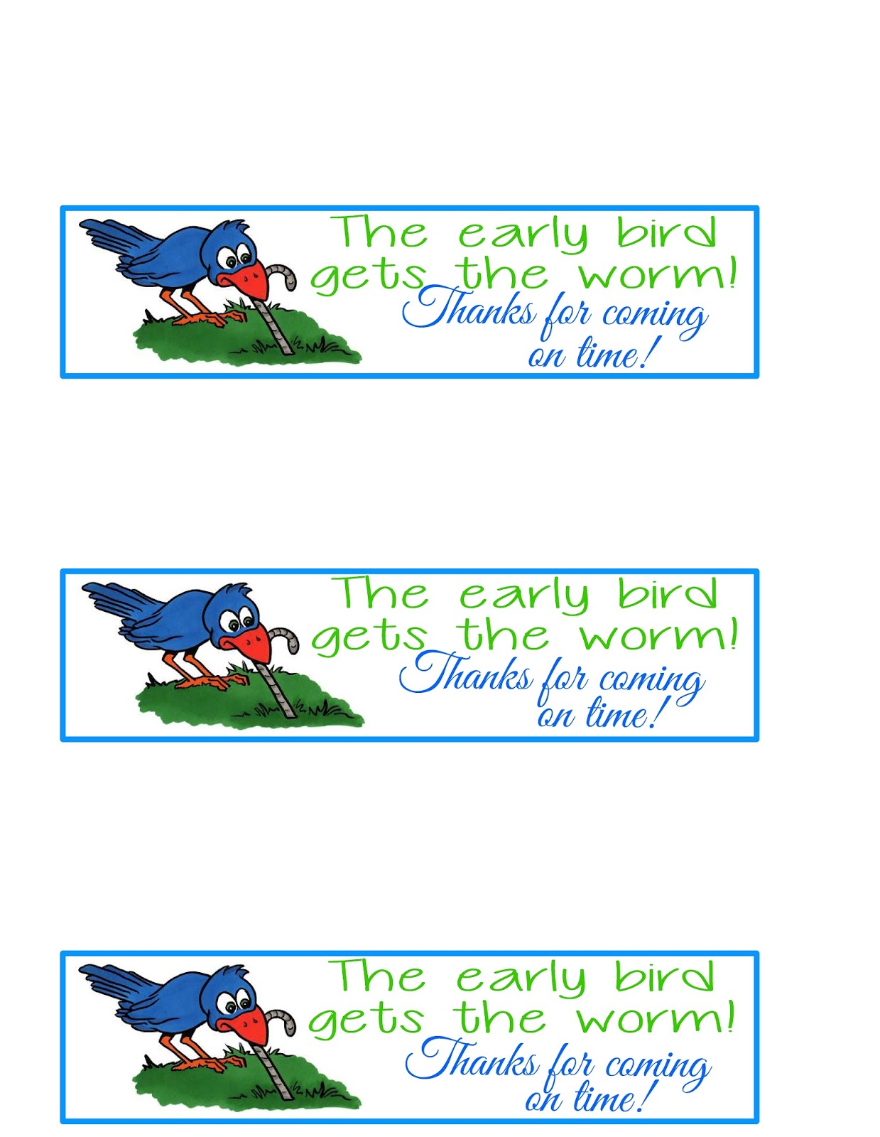 HollysHome Family Life: The Early Bird Gets The Worm - a gummy worm ...