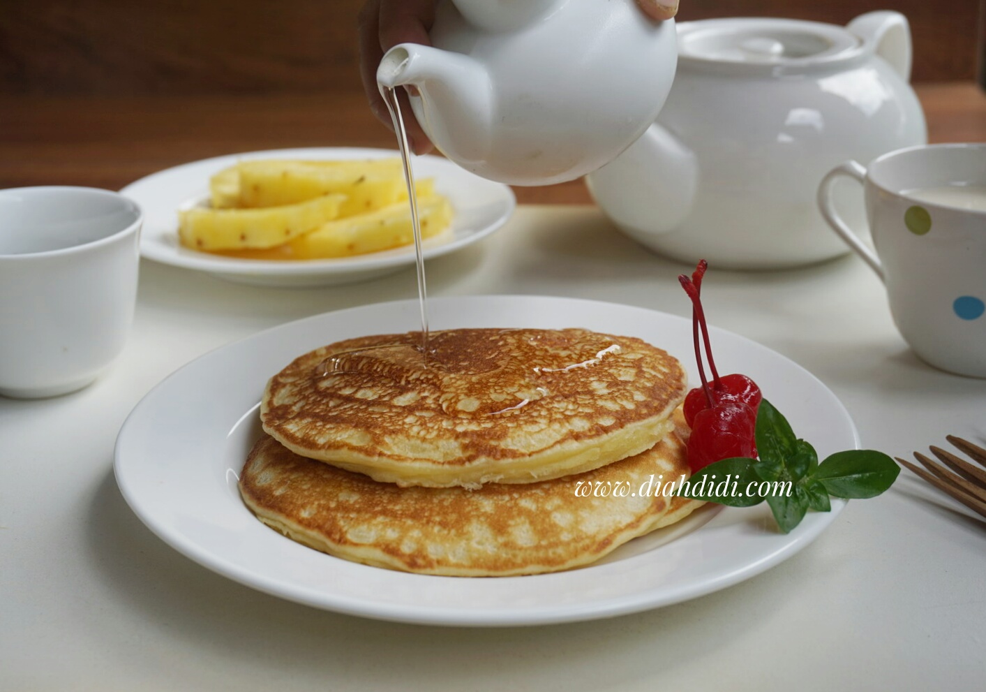Diah Didi's Kitchen: Tips Membuat Pancake Lembut dan Fluffy