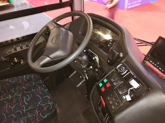 SamAuto y sus midi buses producidos Uzbekistán, presentes en Busworld ...