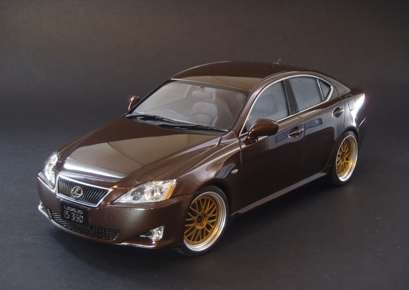JPN Car Modeler in Sydney: LEXUS IS 350 (Fujimi 1/24) Completed