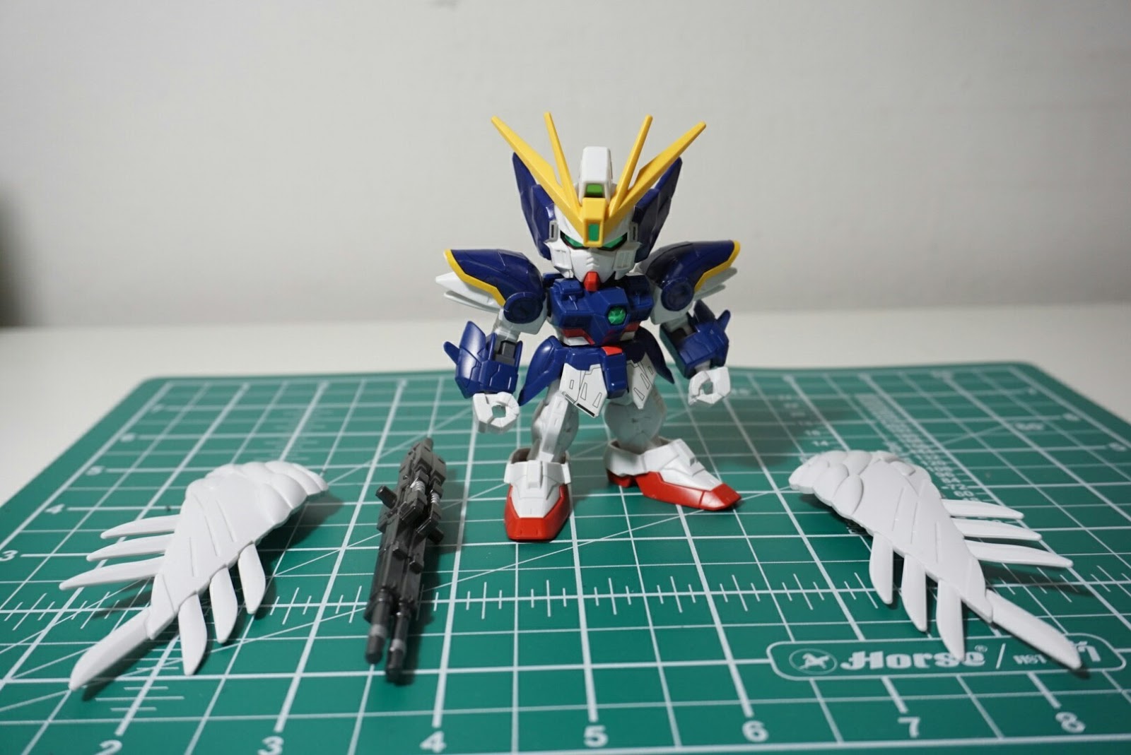 Review SD Ex-standard Gundam Wing - Gundam Osamu : gunpla builder