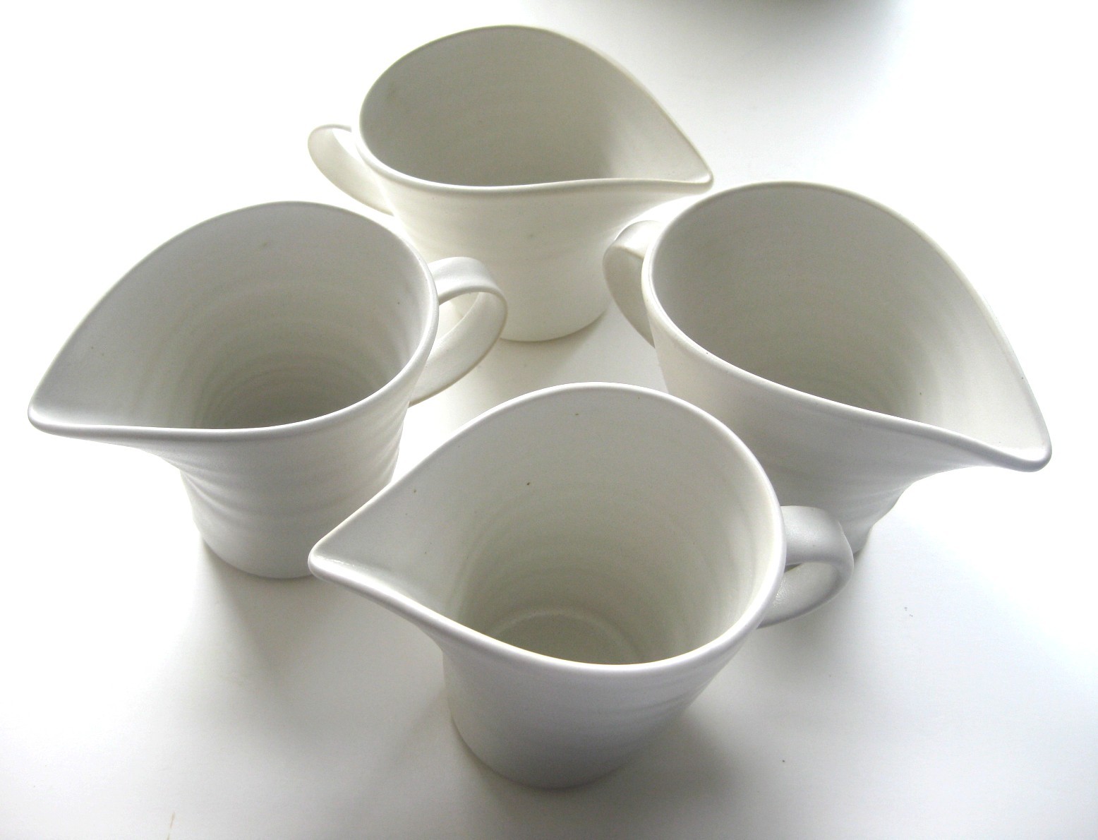 carolyn marr ceramics: small white jugs
