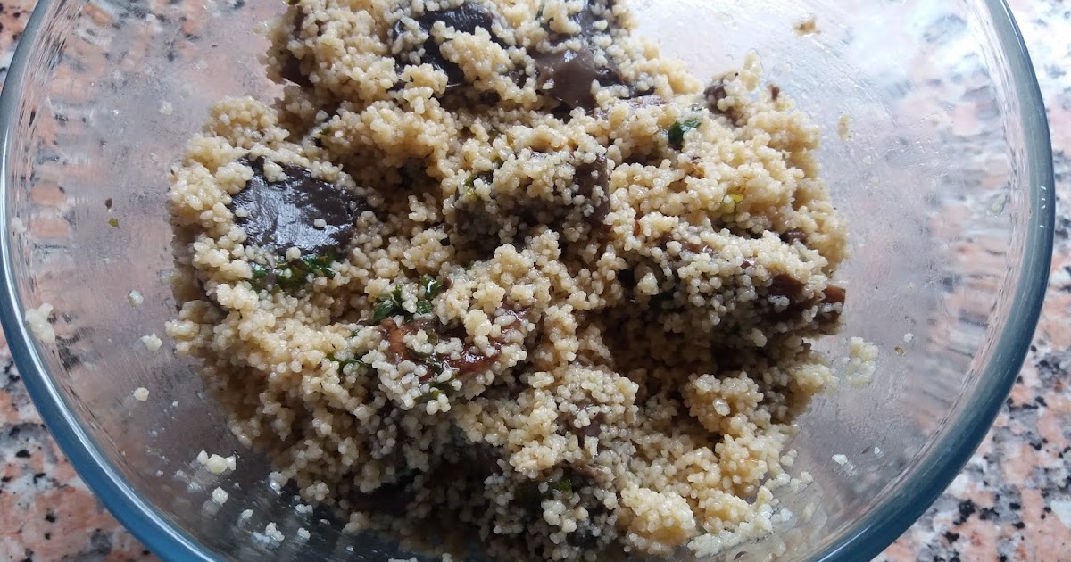 Açúcar & Sal: Couscous Integral com Cogumelos à Bulhão Pato