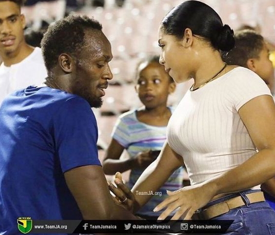 Photos Meet Usain Bolts New Jamaican Girlfriend Ex Stripper Kasi