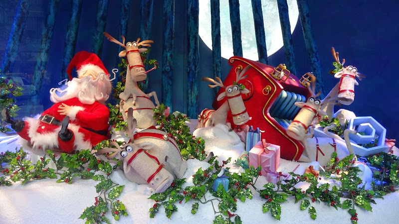 MAP: MYER CHRISTMAS WINDOWS 2012