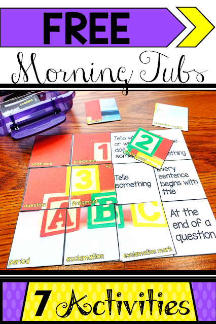 My Kind of Teaching: March Morning Tubs: a Great Alternative to Morning ...