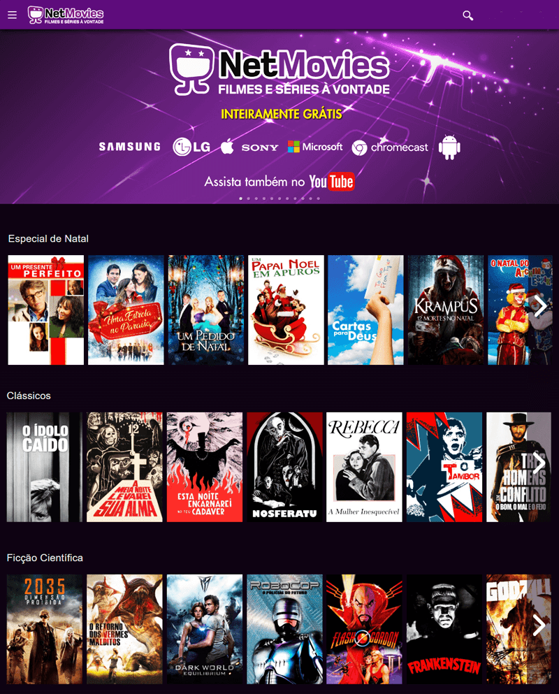 NetMovies- centenas de filmes para ver de graça