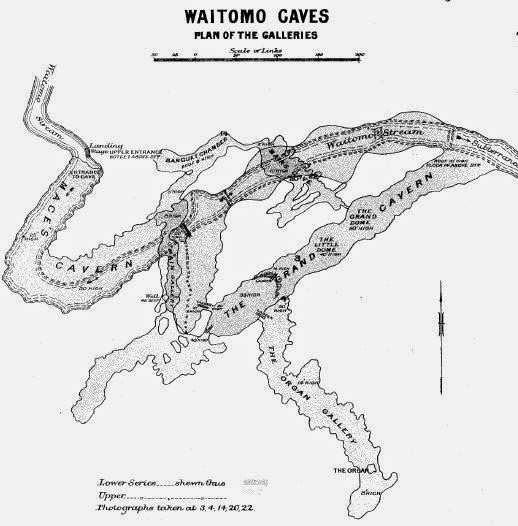Part of the Past NZ History: Waitomo Caves of Yesterday Year - On the ...