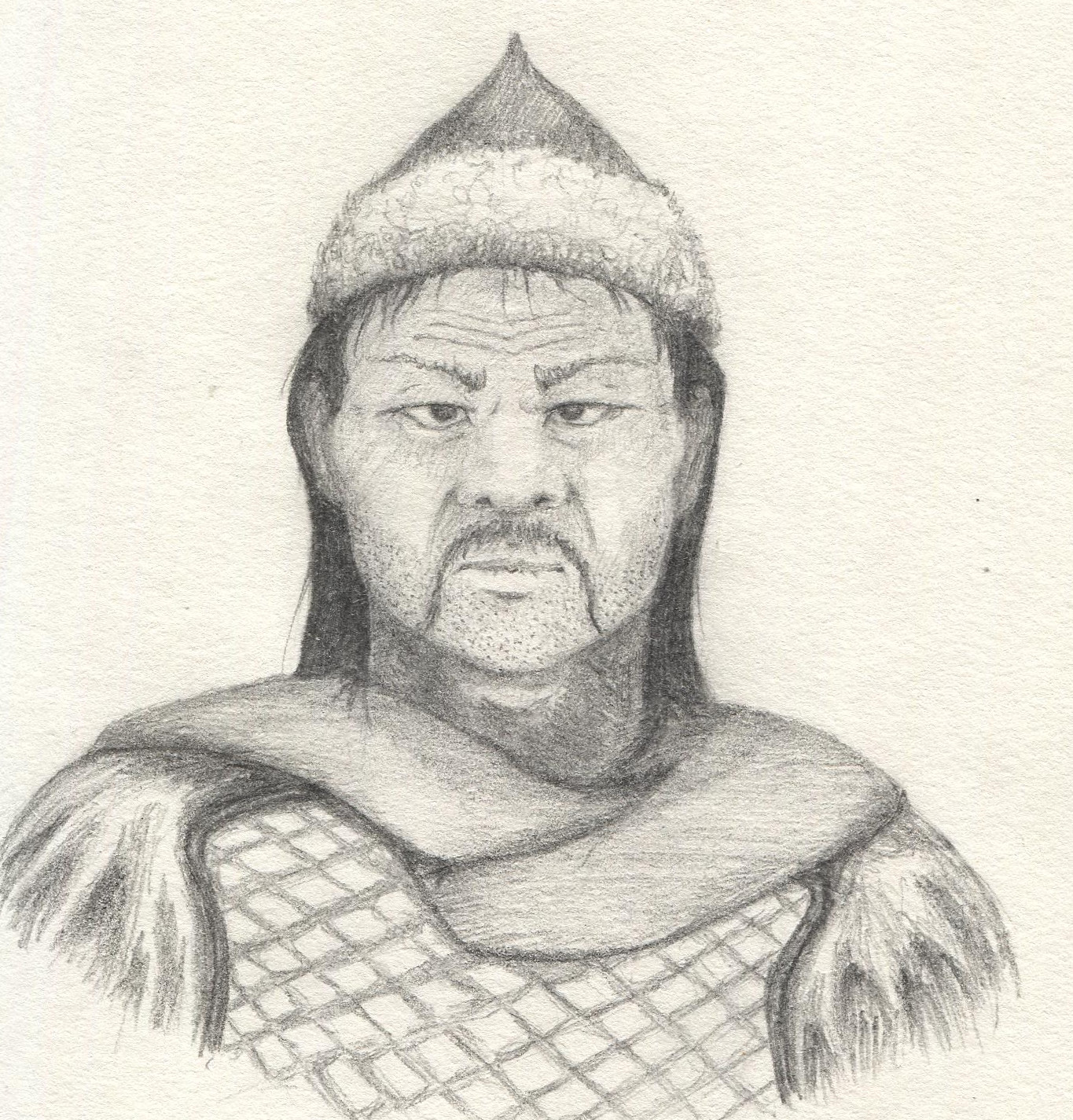 Spare Fork's Art Studio: Drawing Attila the Hun