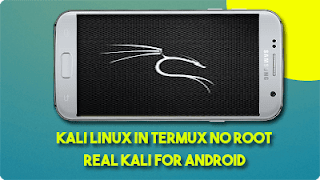 kali linux install in termux