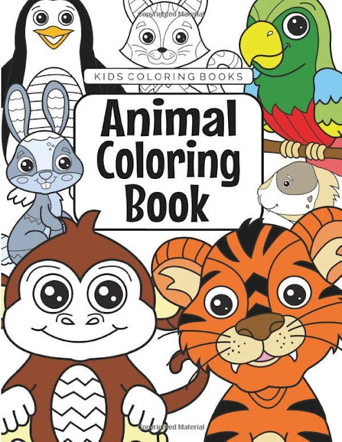 Kids Coloring Books Animal Coloring Book: For Kids Aged 3-8 - Best ...