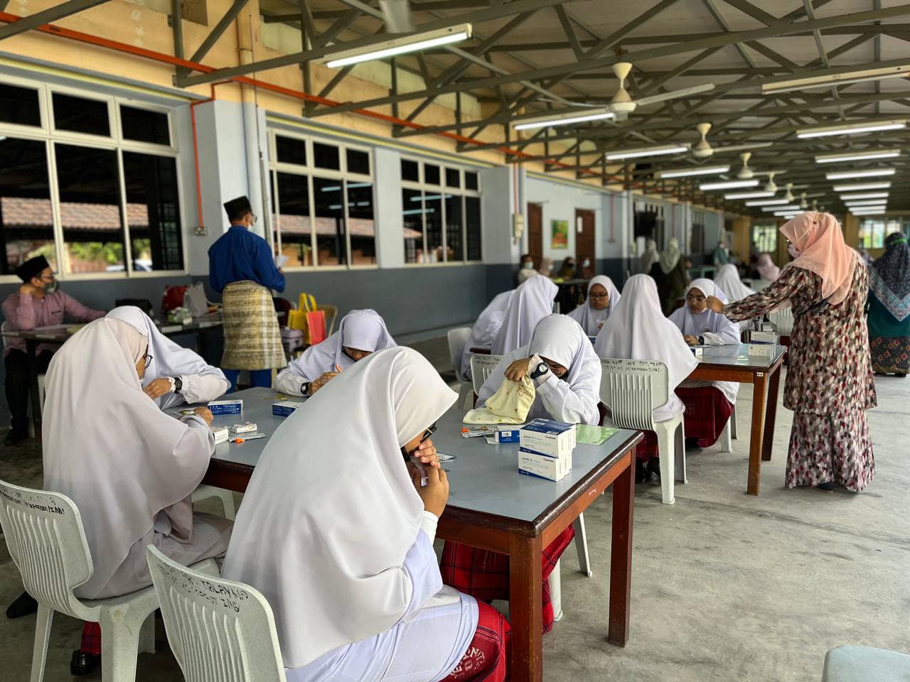 12 November 2021. Alhamdulillah saringan kendiri covid 19 kedua untuk ...