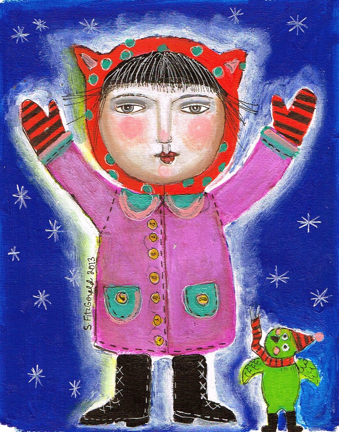 Pinzellades al món: Les il·lustracions de Sandi FitzGerald: bellesa i ...