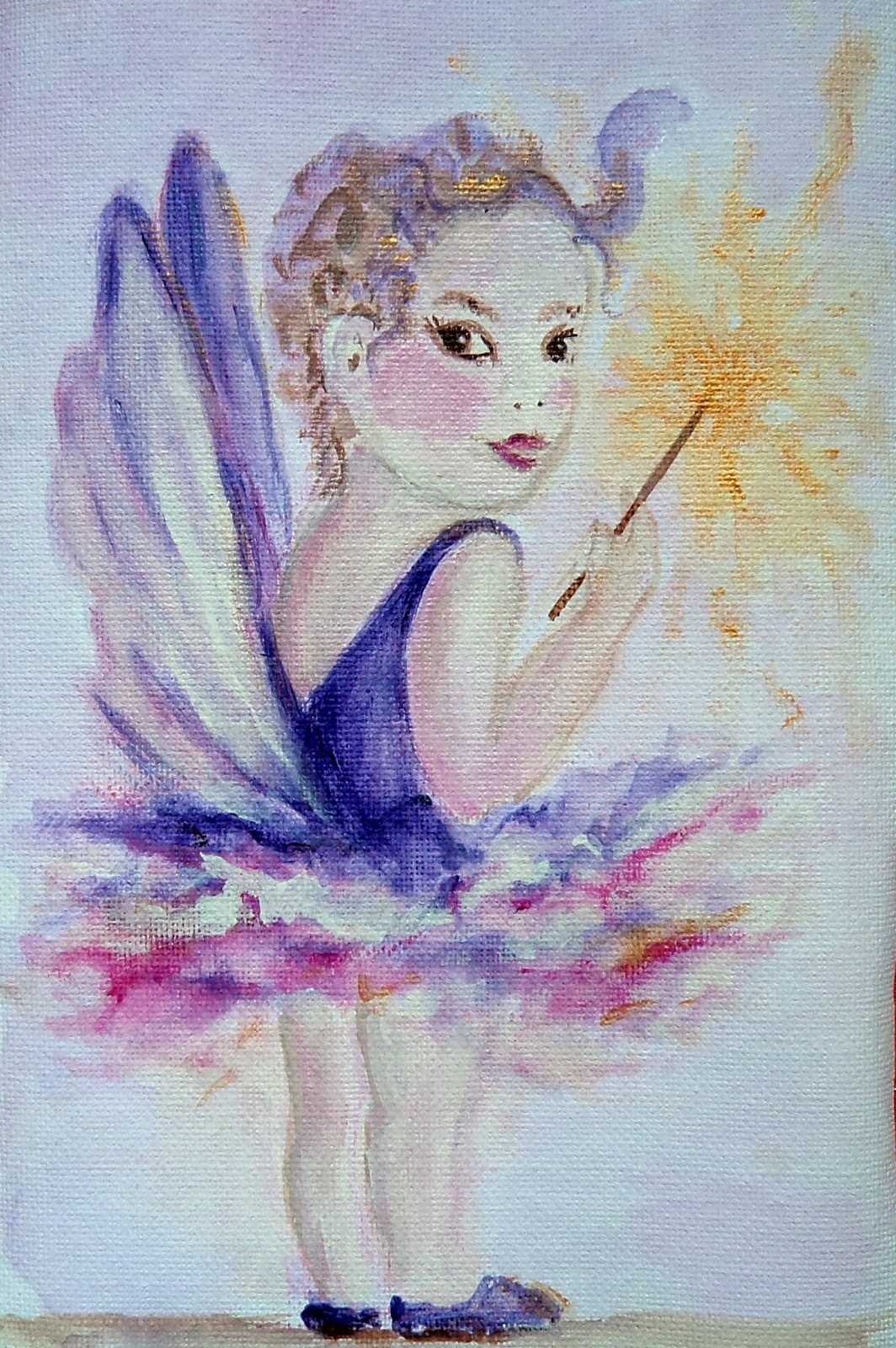 Picturile Roxanei: Felicitari pictate - acrilice