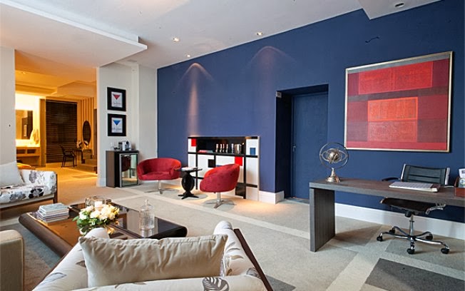 Teia Design: Azul nos ambientes - o momento agora é "Novembro Azul" com ...