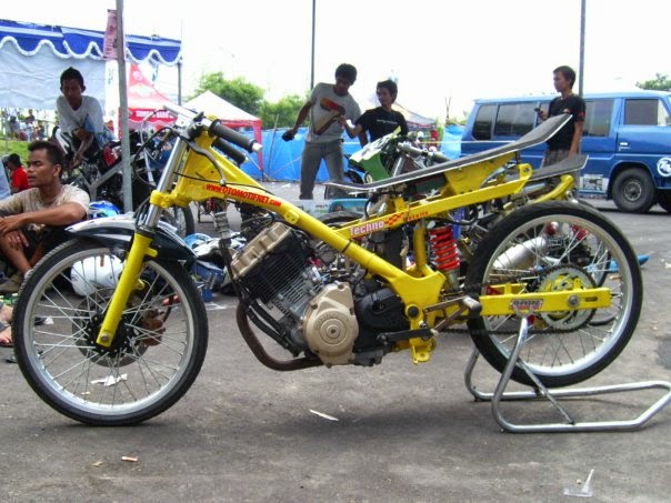 Gambar Modifikasi Motor Drag