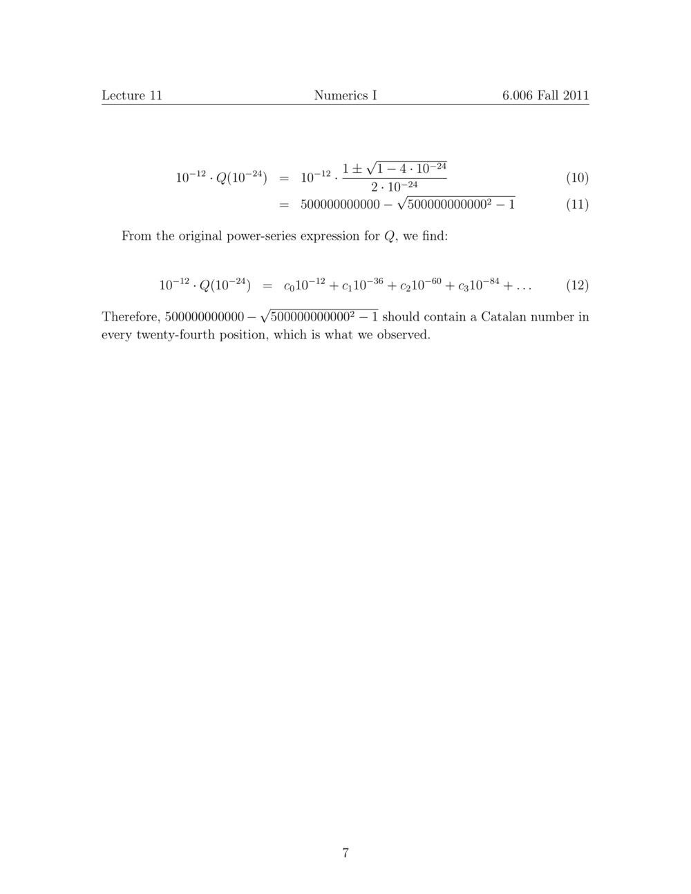 MIT - Introduction to Algorithms - Lecture 11. Integer Arithmetic ...