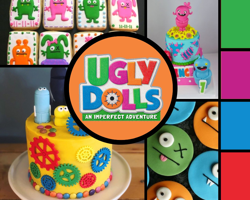 The Party Connection: UGLY DOLLS CAKES & COOKIES
