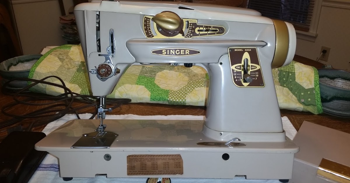 Useful Remnants: Singer Slant-O-Matic 500 Rocketeer