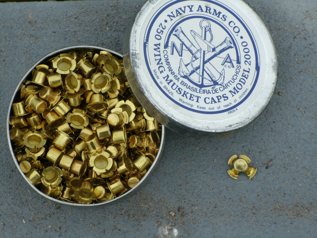 Confederate In Blue: Analysis of Navy Arms Musket Caps