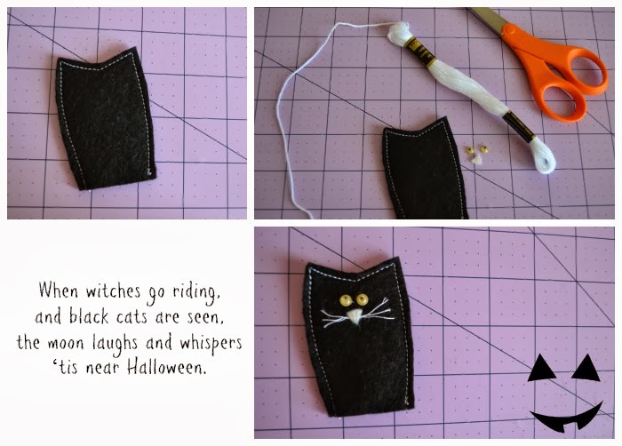 Him & Her: DIY Halloween finger puppets