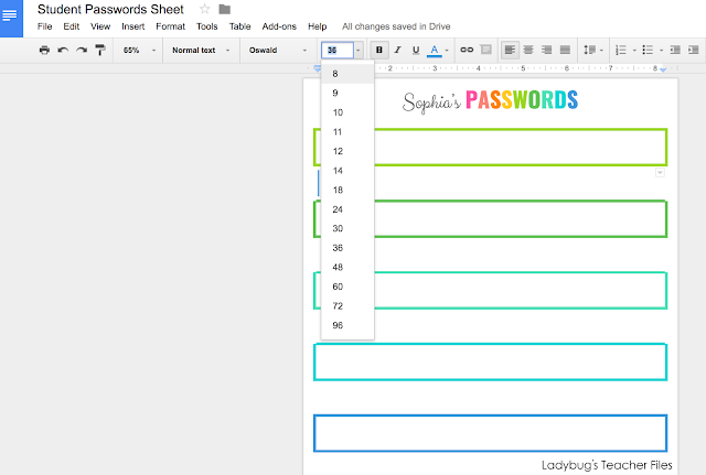 How to Design Beautiful Google Docs - Ladybug's Teacher Files