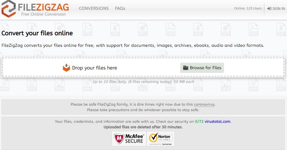 How to convert au file to wav file