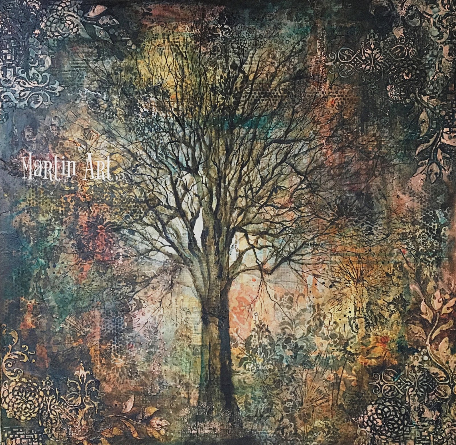 Where ART Lives Gallery Artists Group Blog: "Tree of Life", Original ...