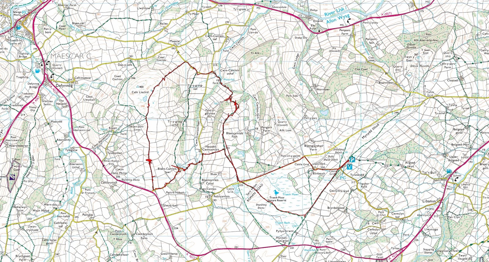 Treks and Tours: Brecon Beacons 5th/6th July 2013