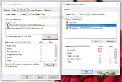 Memperbaiki Error An error occurred applying attributes to the file di ...