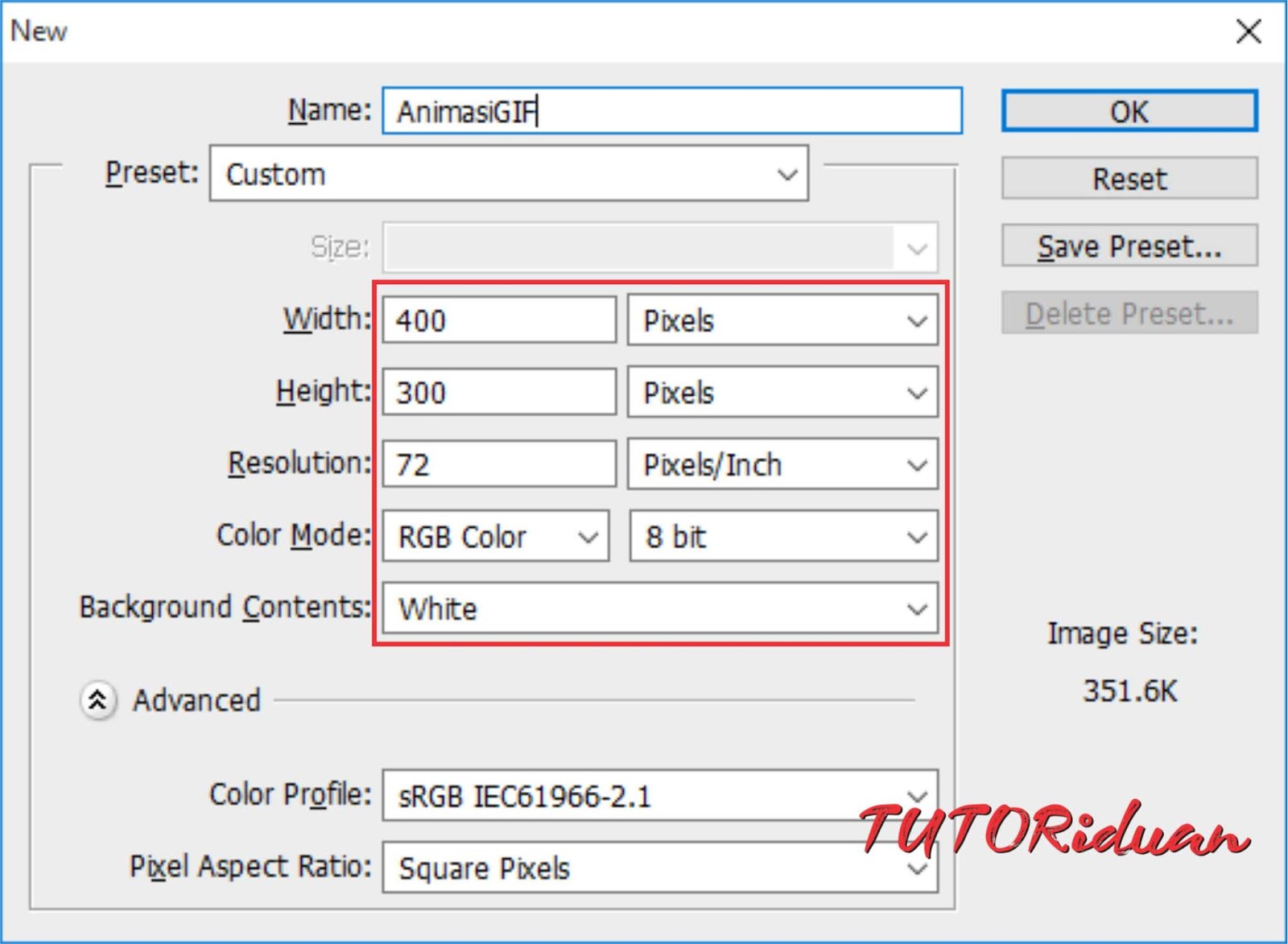 Cara Mudah Membuat Animasi GIF dengan Photoshop CS6 - TUTORiduan.com Cara Mudah Membuat Animasi GIF dengan Photoshop CS6 - TUTORiduan.com