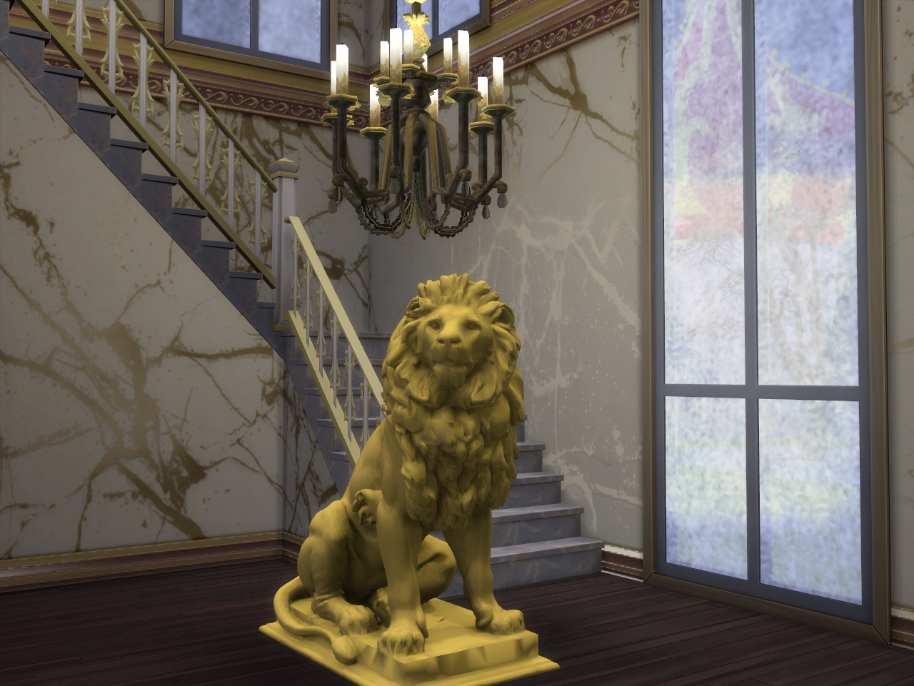 Anna Quinn Stories: Lions Everywhere For SIMS 4