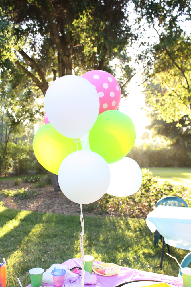 Charlotte’s "cute as a button" party