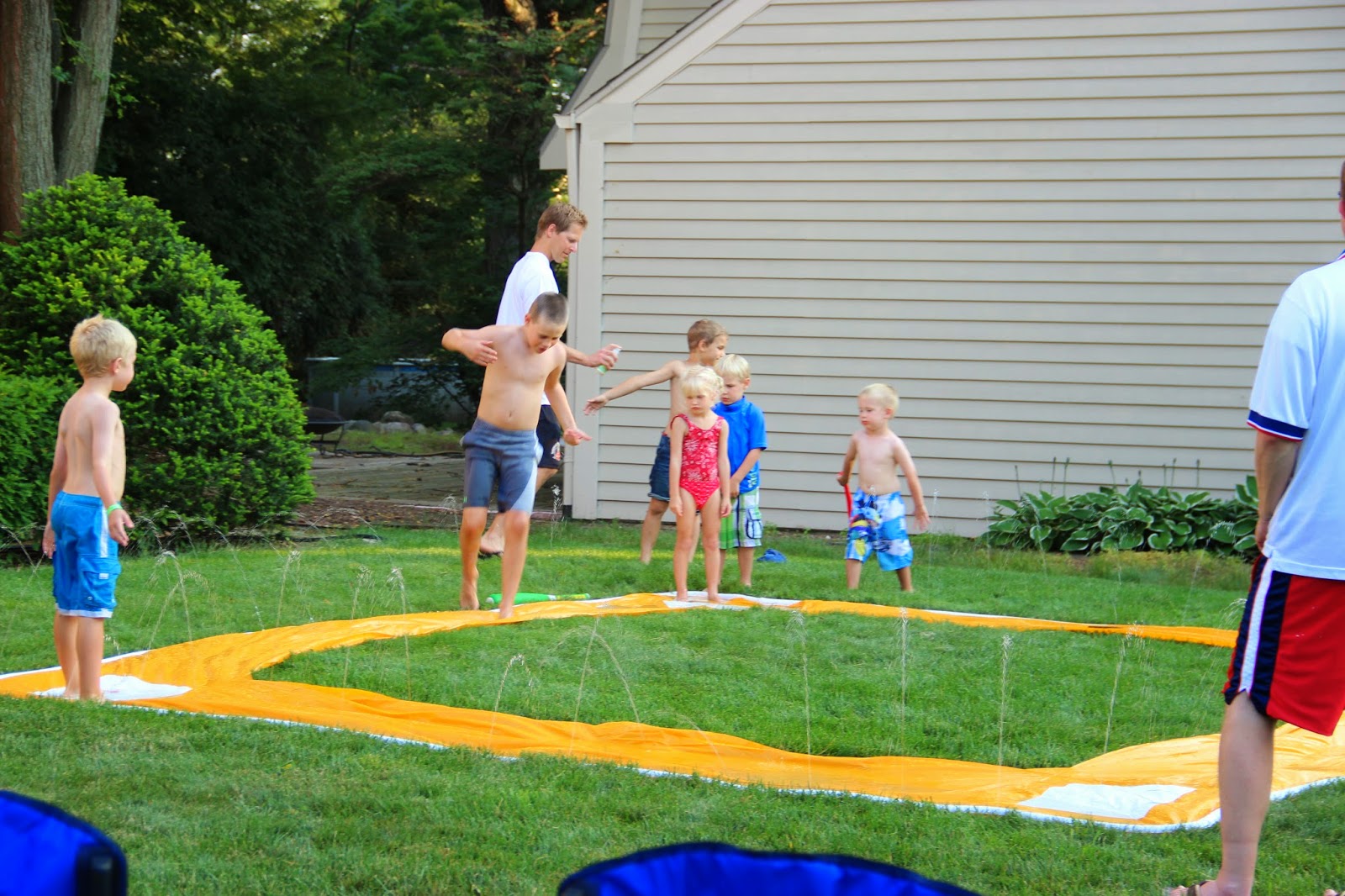 The Johnson Journey: Slip-N-Slide Baseball