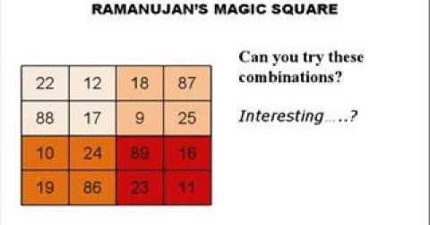 BhariTechie: Understanding Ramanujan's Magic Square & Creating your own ...