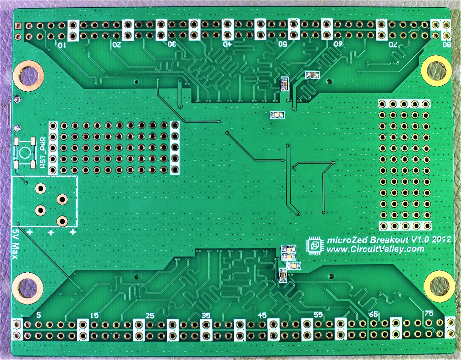 Embedded Engineering : DIY Open Source MicroZed Breakout Carrier Board ...