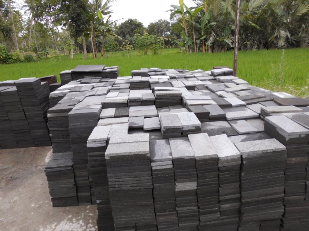 batu candi ( lava stone)