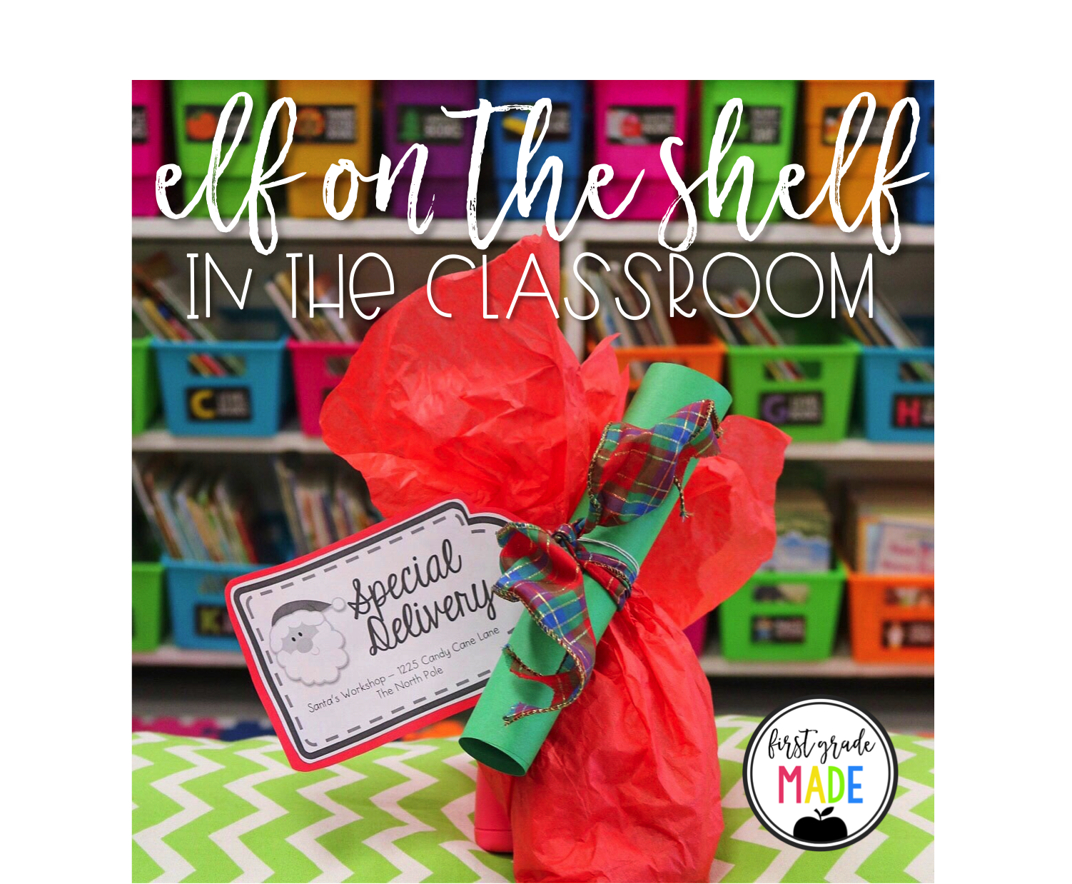 Elf in the Classroom - jillian laura designs