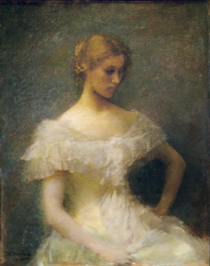 Thomas Wilmer Dewing | Tonalist/Impressionist painter | Tutt'Art ...