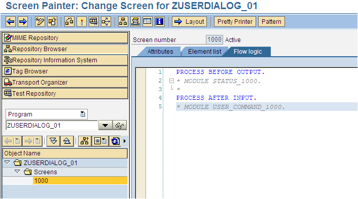 Sap Business And Technicalssap Abap Programming And Sap Modules Module Pool Programming Example