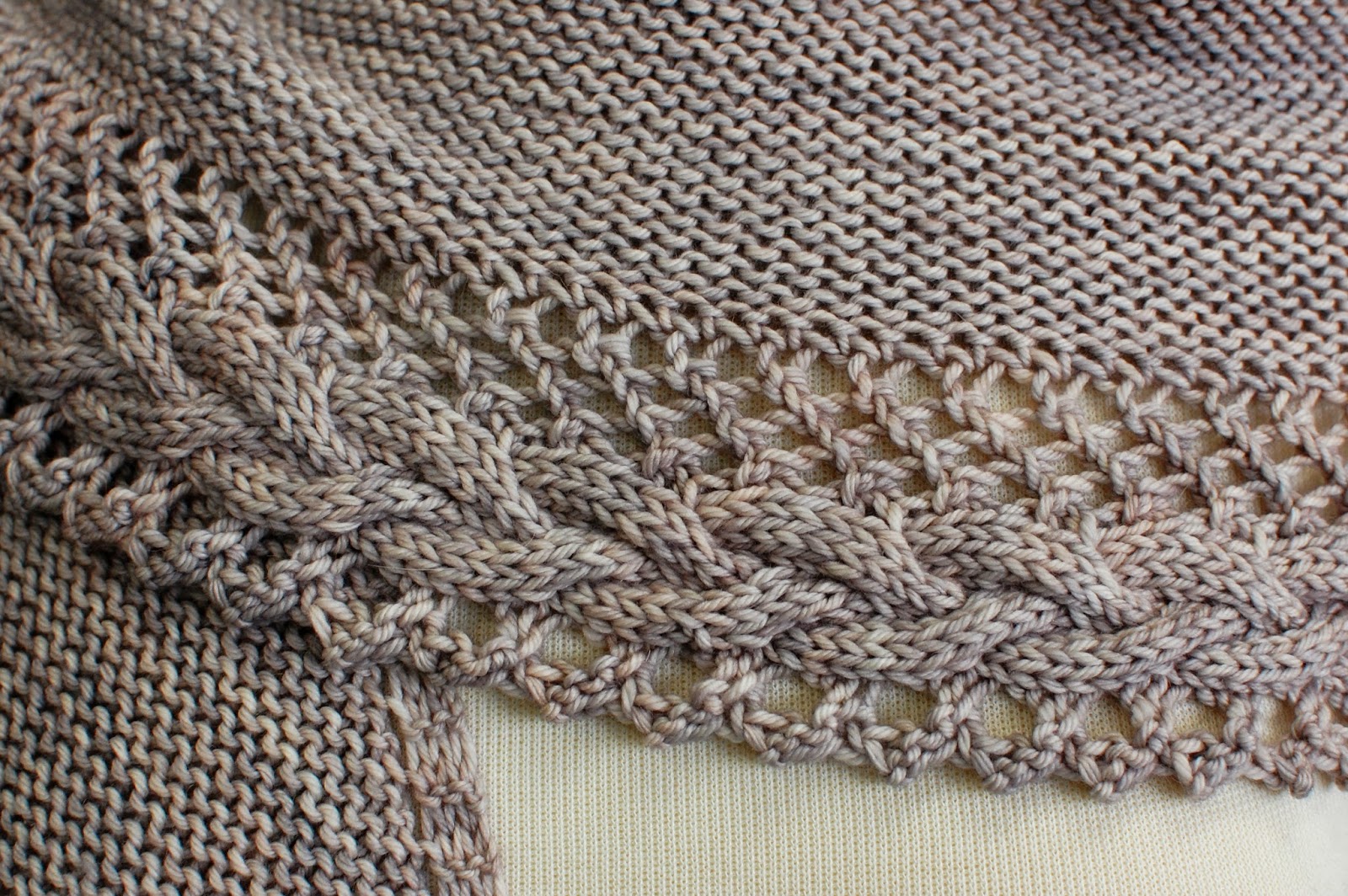 26 Donuts: Calligraphy shawl