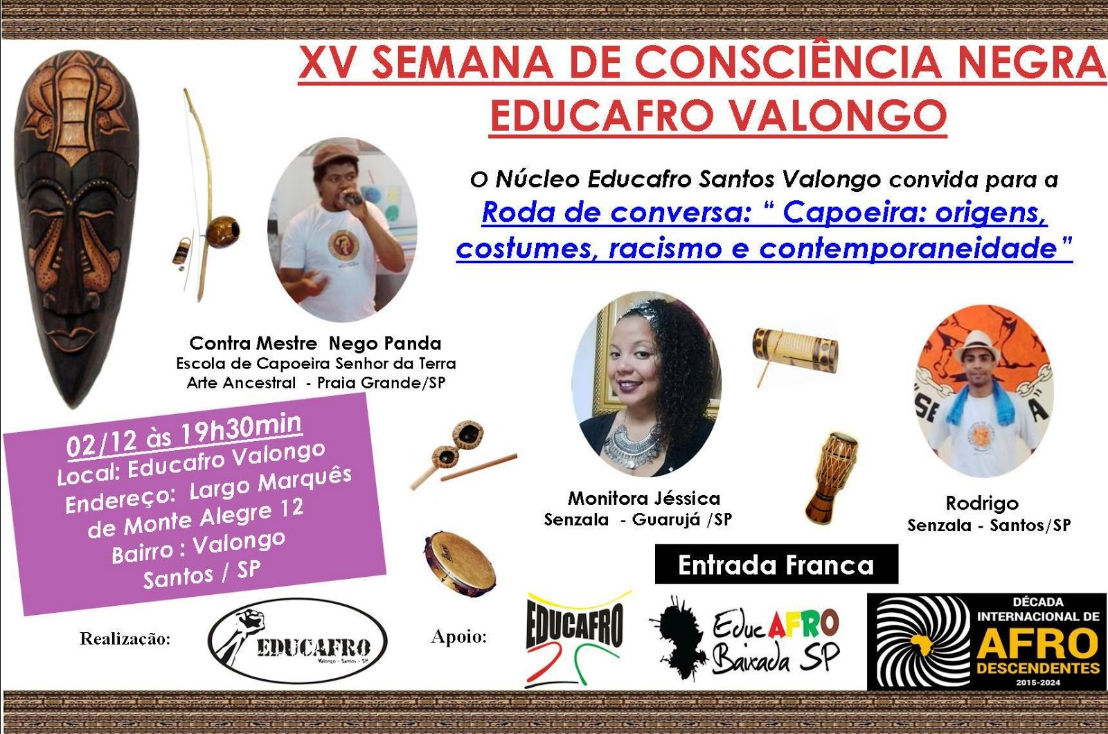 Blog do Núcleo Educafro Santos Valongo