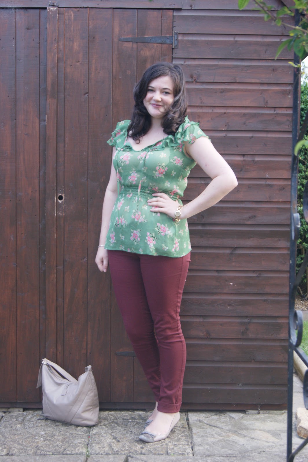 Berry jeans... - Frills 'n' Spills