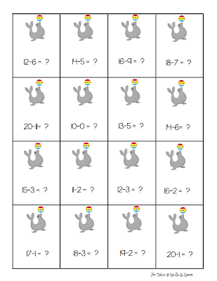 The Go To Teacher: Subtraction Freebie