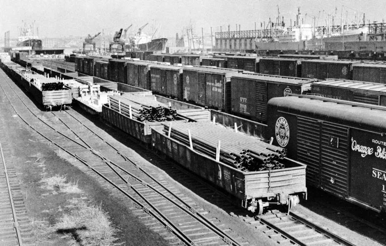 modeling the SP: Open-car loads: pipe in gondolas